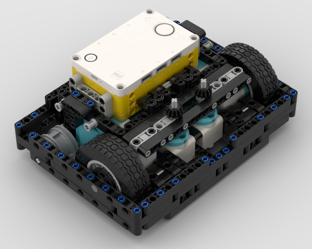 LEGO MOC Spike Prime FLL Robot - 3 by eduardo.apv | Rebrickable - Build ...