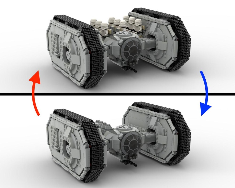 LEGO MOC-231760 TIE Crawler + Troop Carrier by Rovivruselos ...