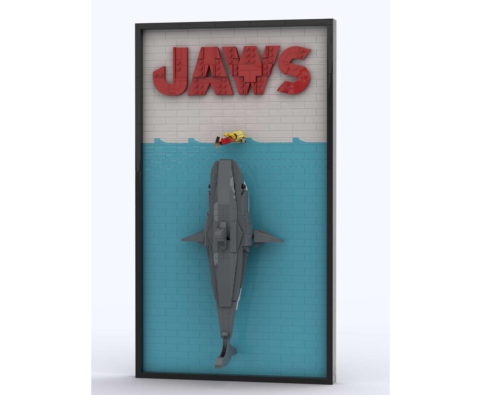 LEGO MOC-231774 JAWS Digital Poster by SB-22 Designs | Rebrickable ...