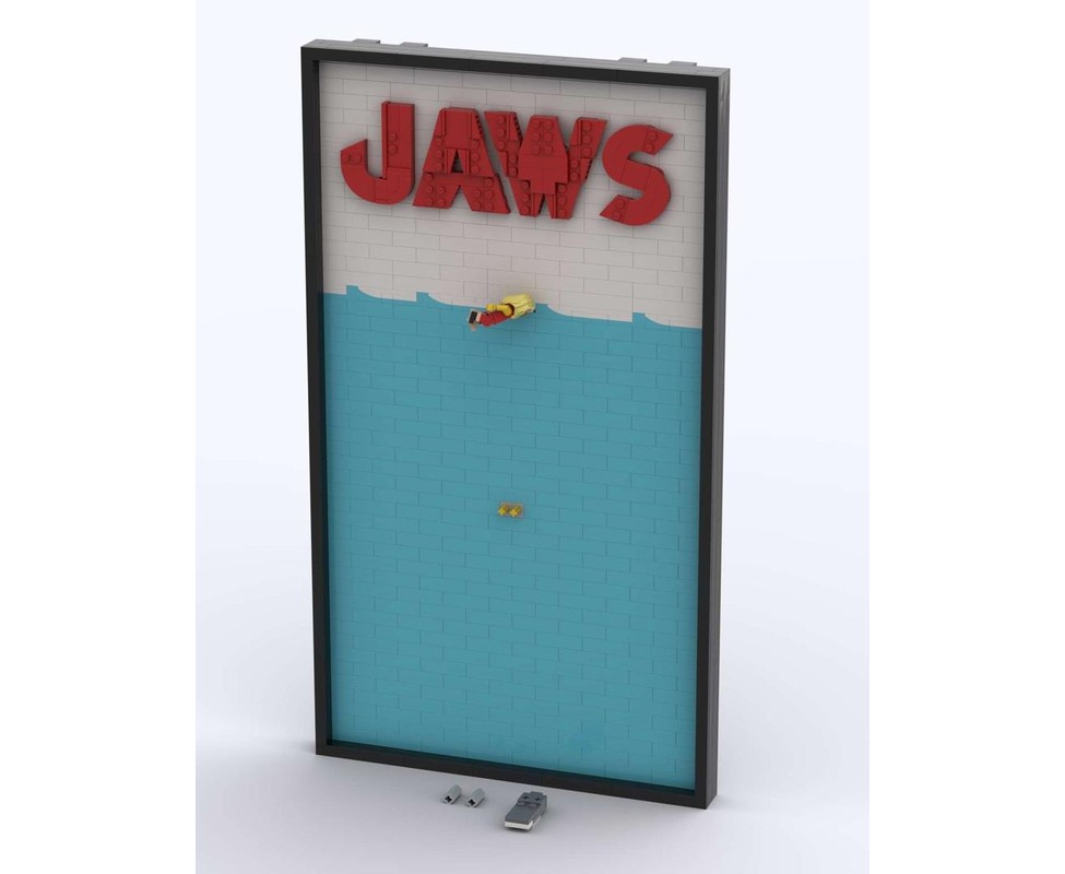 LEGO MOC-231774 JAWS Digital Poster by SB-22 Designs | Rebrickable ...