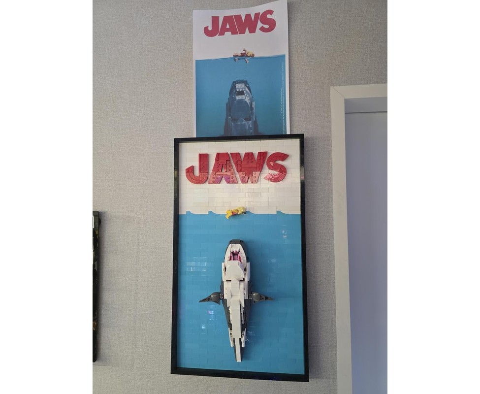 LEGO MOC-231774 JAWS Digital Poster by SB-22 Designs | Rebrickable ...
