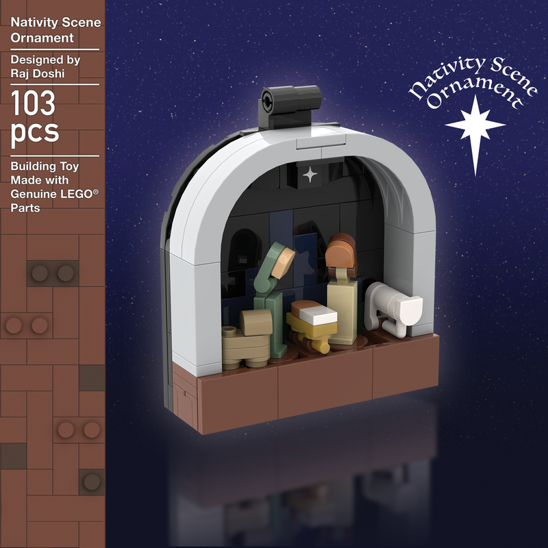LEGO MOC-231789 Nativity Scene Ornament by RajDoshi | Rebrickable ...
