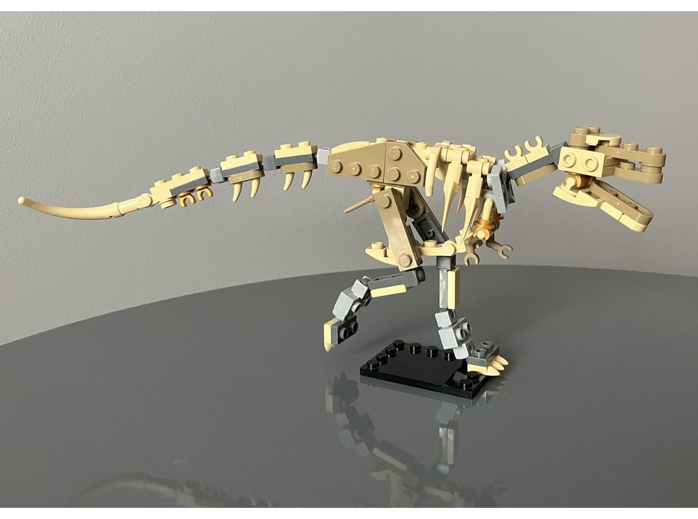 LEGO MOC-231805 Minifig scale Tyrannosaurus rex skeleton by Ambrosino ...