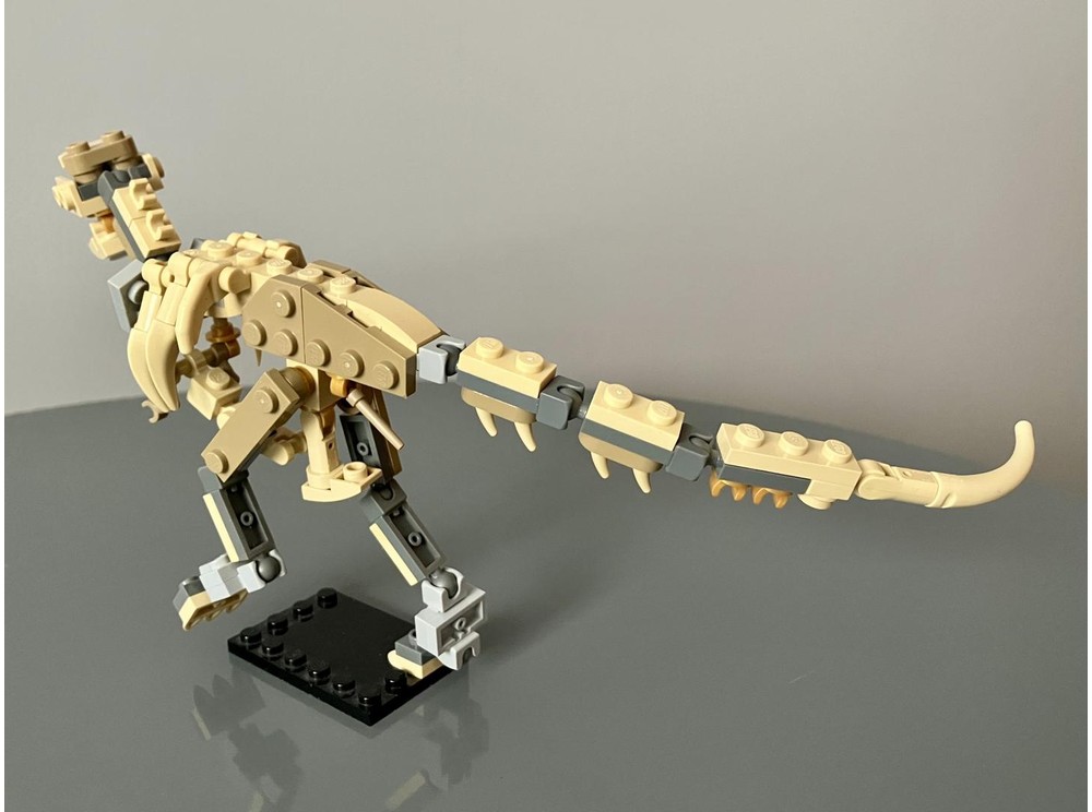 LEGO MOC-231805 Minifig scale Tyrannosaurus rex skeleton by Ambrosino ...