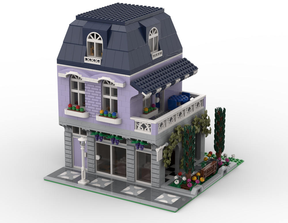 LEGO MOC-231810 Wine Bar by Srixon1973 | Rebrickable - Build with LEGO