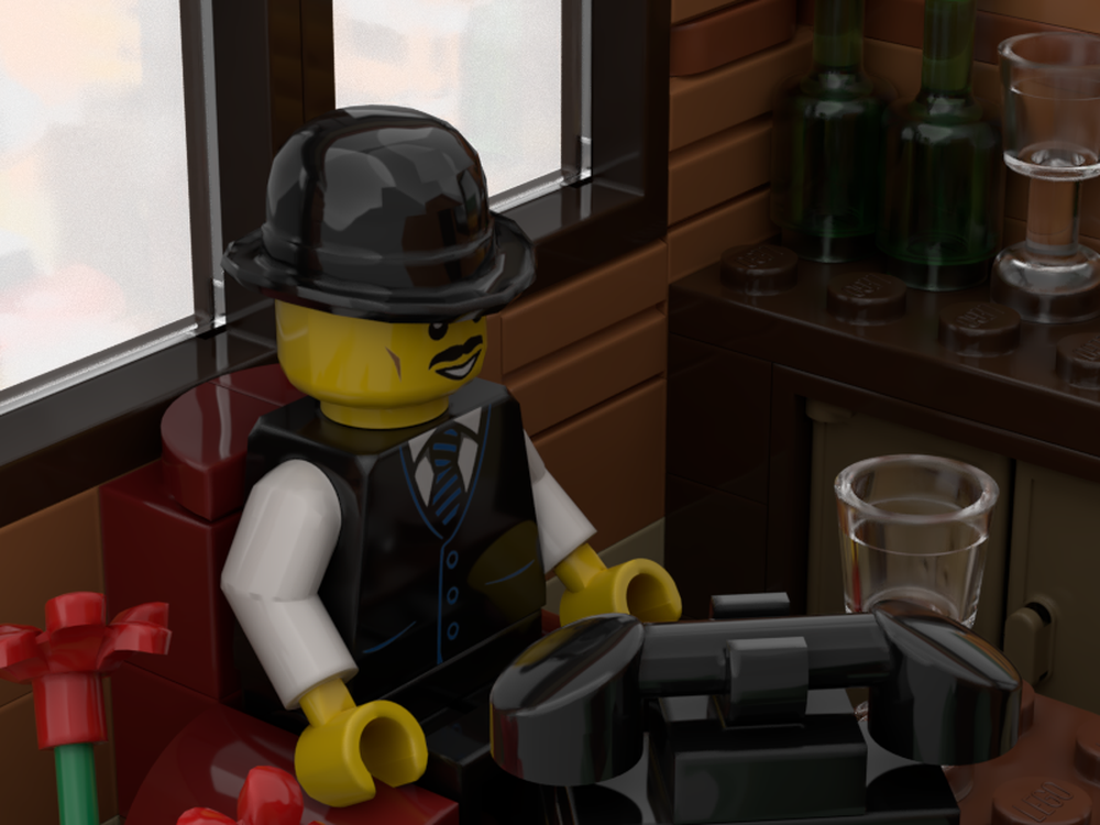 LEGO MOC-231811 Detective Agency by BlockishBuilds | Rebrickable ...
