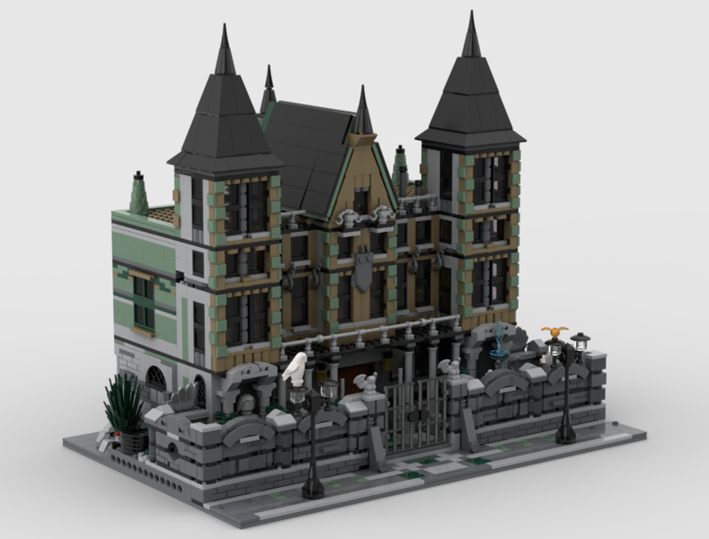 LEGO MOC-231812 my malfoy manor by MadonnA | Rebrickable - Build with LEGO
