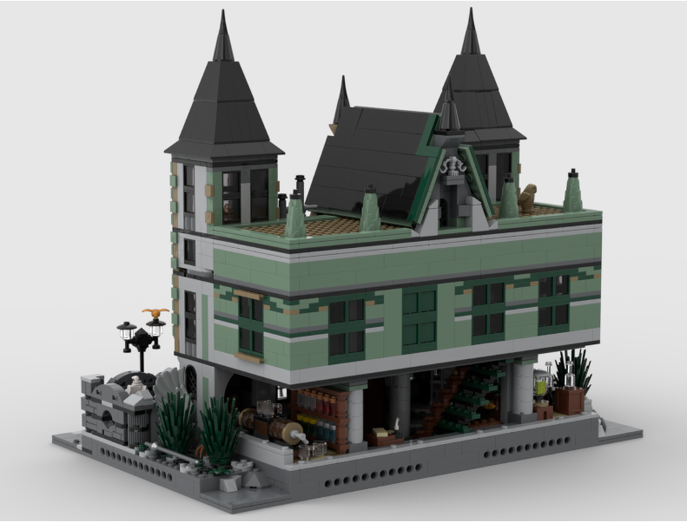 LEGO MOC-231812 my malfoy manor by MadonnA | Rebrickable - Build with LEGO