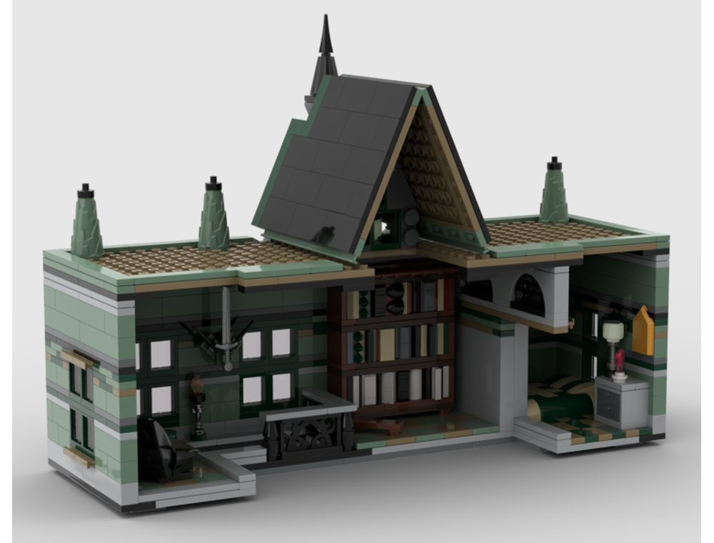LEGO MOC-231812 my malfoy manor by MadonnA | Rebrickable - Build with LEGO