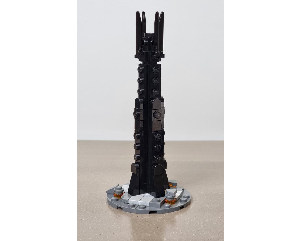 LEGO MOC Tower of Orthanc - micro scale 86 pieces by Sebastian ...