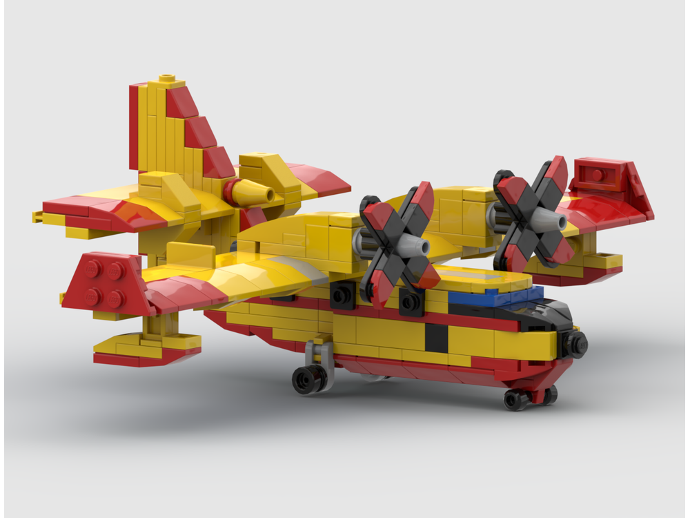 LEGO MOC MINI MOC CANADAIR CL-415 "Super Scooper" (Version Terre) by ...