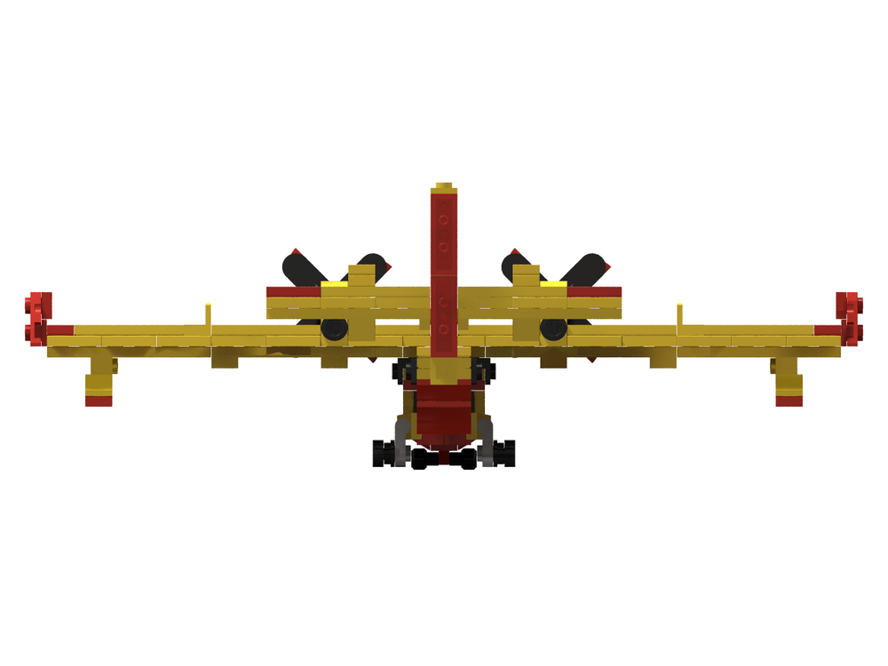 LEGO MOC-231818 MINI MOC CANADAIR CL-415 "Super Scooper" (Version Terre ...