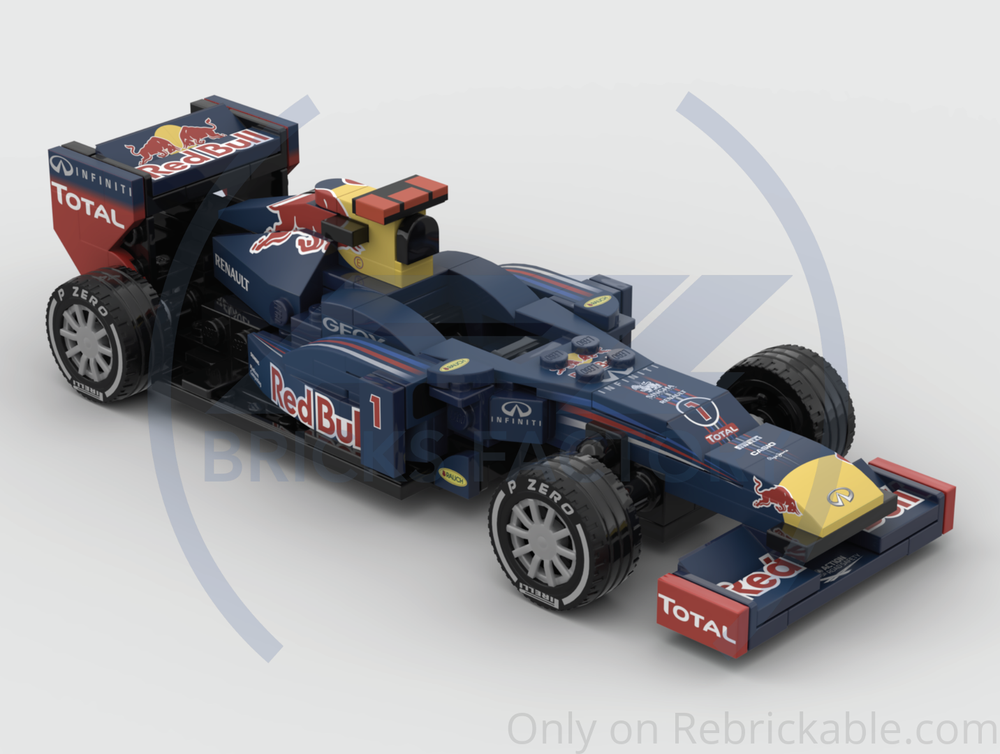 LEGO MOC-231822 F1 Red Bull RB8 by Pit Lane Bricks Factory ...