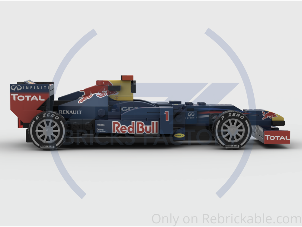 LEGO MOC-231822 F1 Red Bull RB8 by Pit Lane Bricks Factory ...
