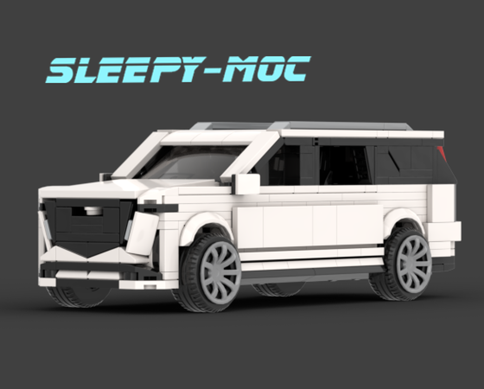 LEGO MOC 2023 Cadillac Escalade by sleepy_moc | Rebrickable - Build ...