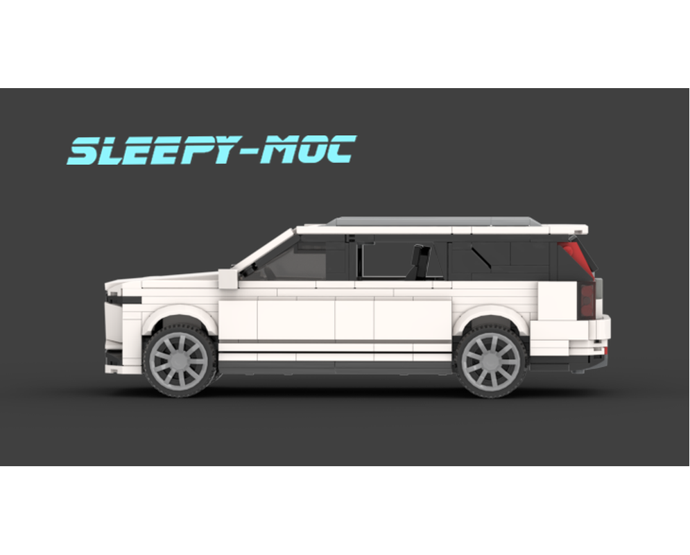 LEGO MOC-231823 2023 Cadillac Escalade by sleepy_moc | Rebrickable ...
