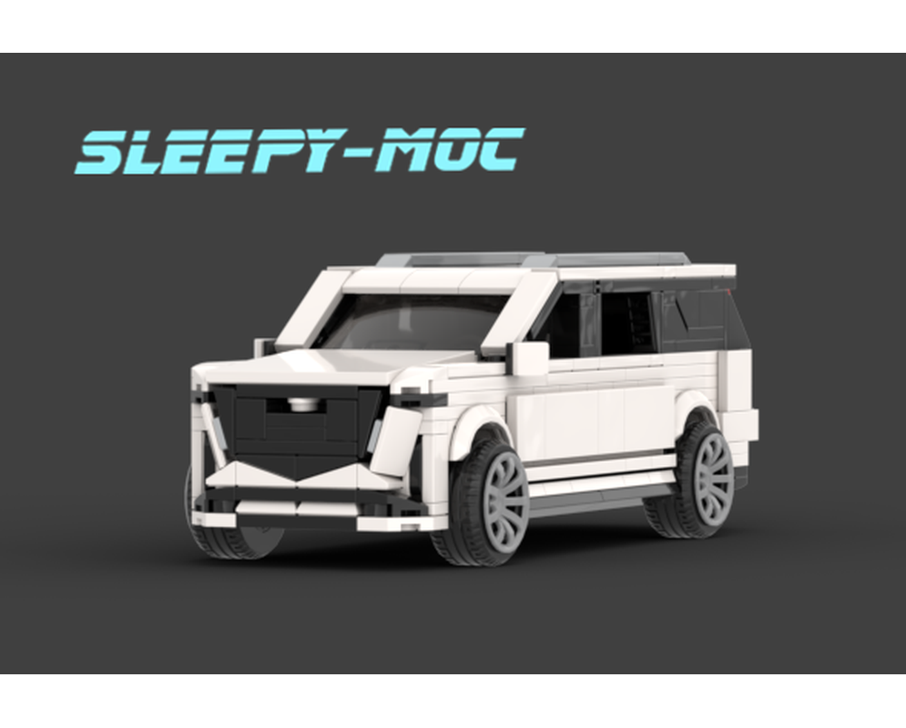 LEGO MOC-231823 2023 Cadillac Escalade by sleepy_moc | Rebrickable ...