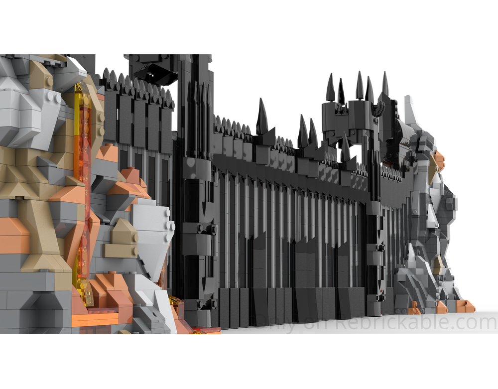 LEGO MOC-231826 The Black Gates by SkirbBricks | Rebrickable - Build ...