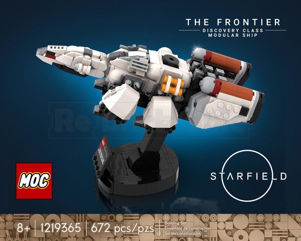 LEGO MOC The Frontier (Discovery Class) Modular Build — Starfield by ...