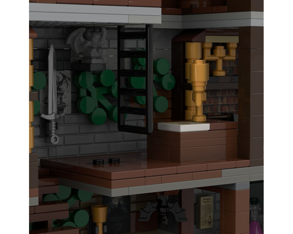 LEGO MOC wizard house by Txizu | Rebrickable - Build with LEGO