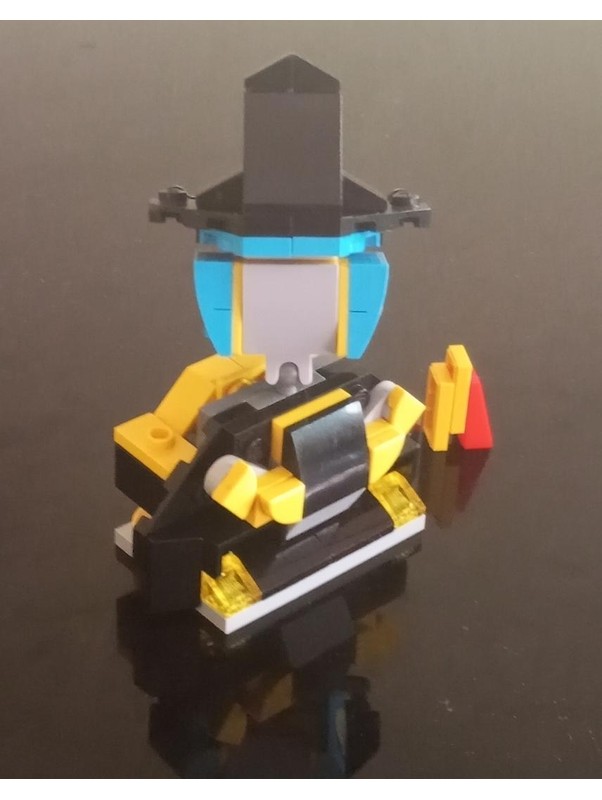 LEGO MOC Baby saja bust by Santivilop08 | Rebrickable - Build with LEGO