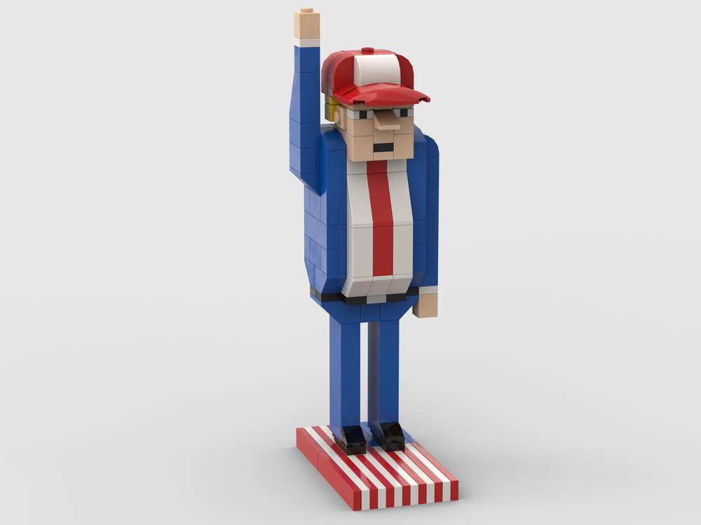 LEGO MOC-231863 Donald Trump - Bricktator by Legolution | Rebrickable ...