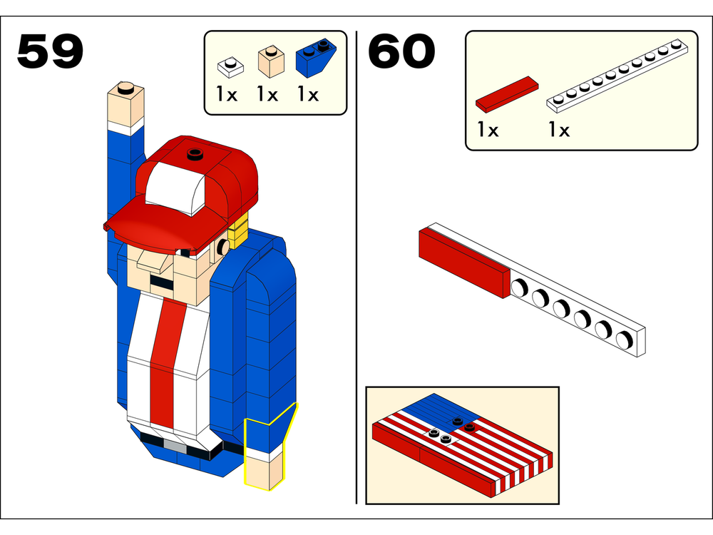 LEGO MOC Donald Trump - Bricktator by Legolution | Rebrickable - Build ...