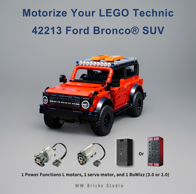 LEGO MOC [RC] LEGO Technic 42213 Ford Bronco SUV with 1 PF L and 1 ...