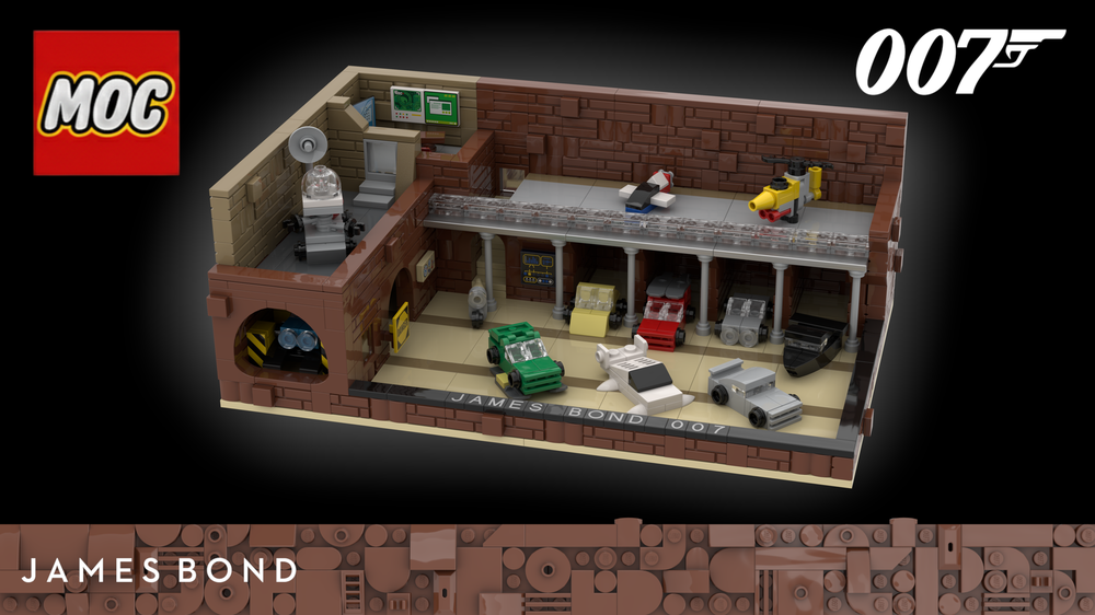 LEGO MOC-231877 James Bond 007 - Q's Garage by MarlinZ | Rebrickable ...
