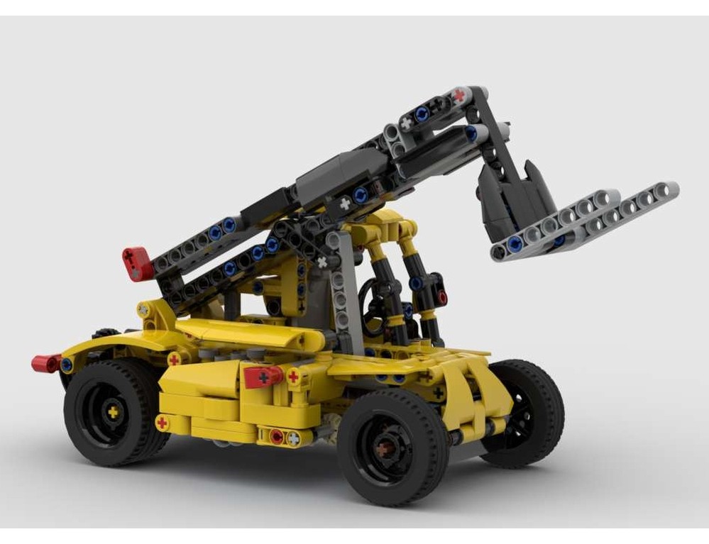 LEGO MOC Telehandler 42205 Alternate Build by ErikGS | Rebrickable ...