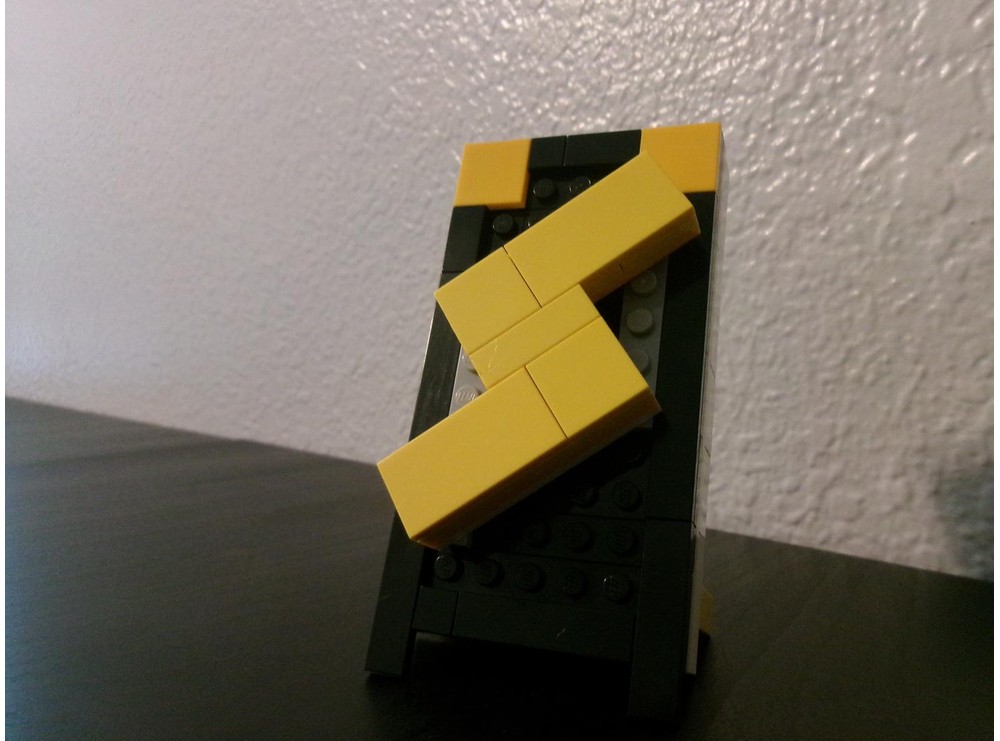 LEGO MOC Samus logo by LEGOs4eva | Rebrickable - Build with LEGO