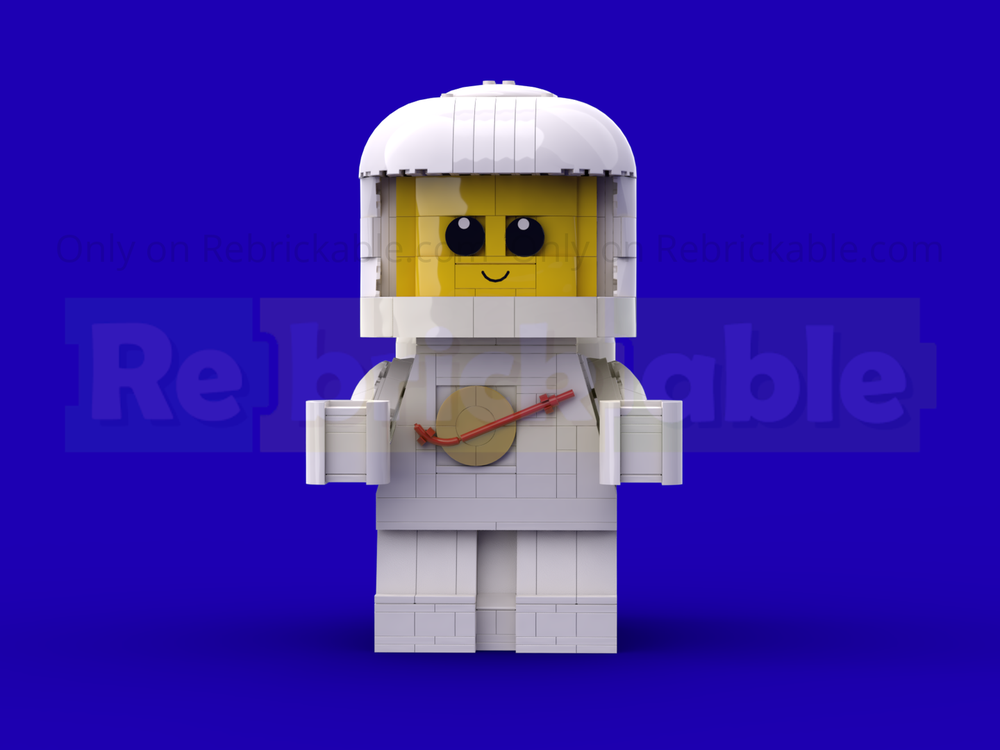 LEGO MOC 12:1 Classic Space Baby Astronaut by Brickmethis | Rebrickable ...