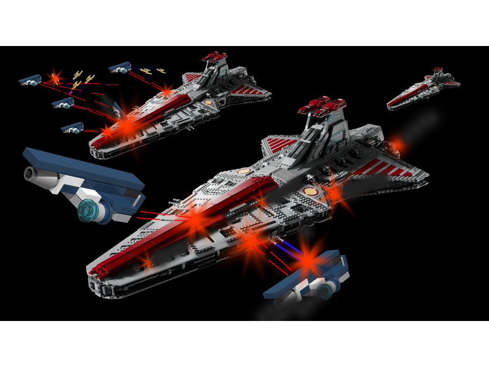 LEGO MOC-231947 CIS Gozanti-class Cruiser: UCS Venator Scale by MOCStar ...