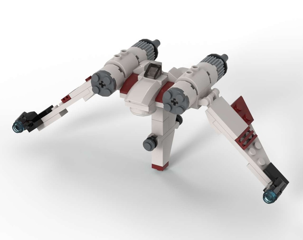 LEGO MOC-231966 V-19 Torrent Starfighter - Microfighter by wanaka ...