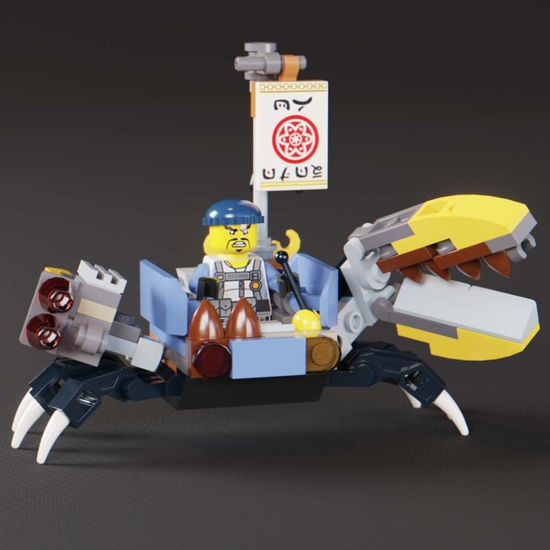 LEGO MOC Ninjago Crab Walker by CubesCustoms | Rebrickable - Build with ...