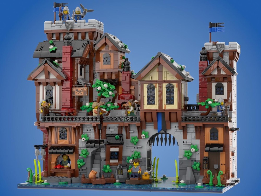LEGO MOC-231976 Medieval Workshops by J.K. Brick | Rebrickable - Build ...