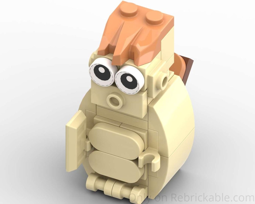 LEGO MOC Plumpy'Nut brand mascot by Stud.ious | Rebrickable - Build ...