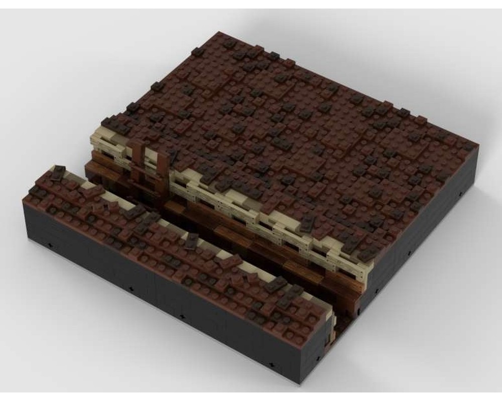 LEGO MOC-232000 Modular Trench - Straight Ladder by mikey2110 ...