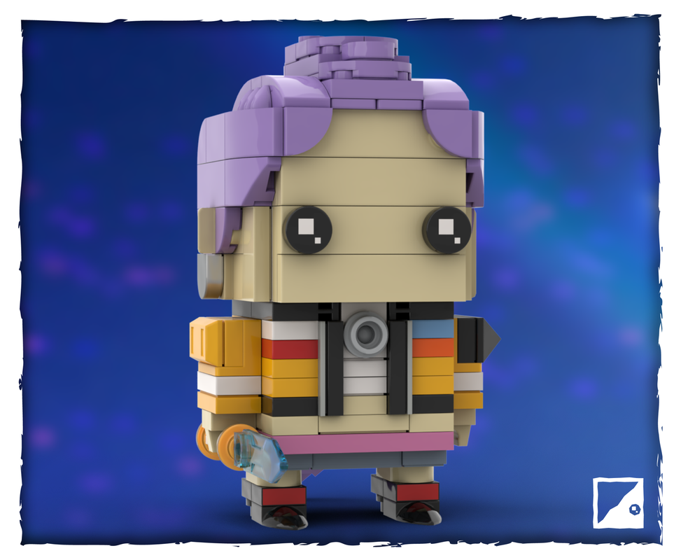 LEGO MOC-232005 Kpop Demon Hunters | Huntrix LEGO Brickheadz MOC ~ Rumi ...