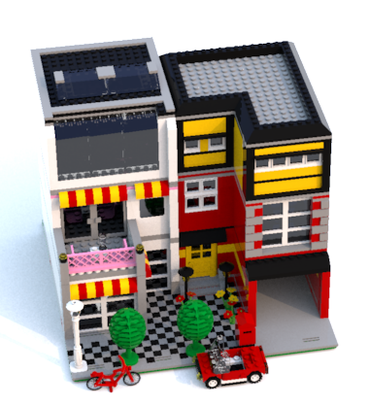 LEGO MOC Modular Building 1994 by MICHAEL1 | Rebrickable - Build with LEGO