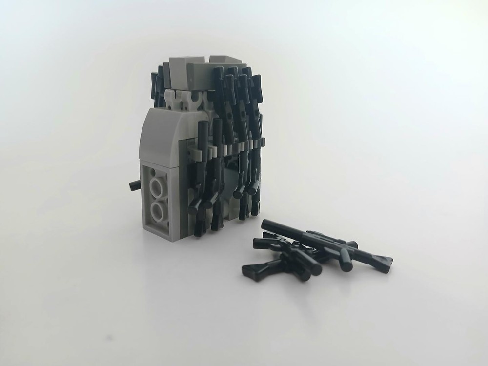 LEGO MOC-232010 weapons rack by never_online-1 | Rebrickable - Build ...