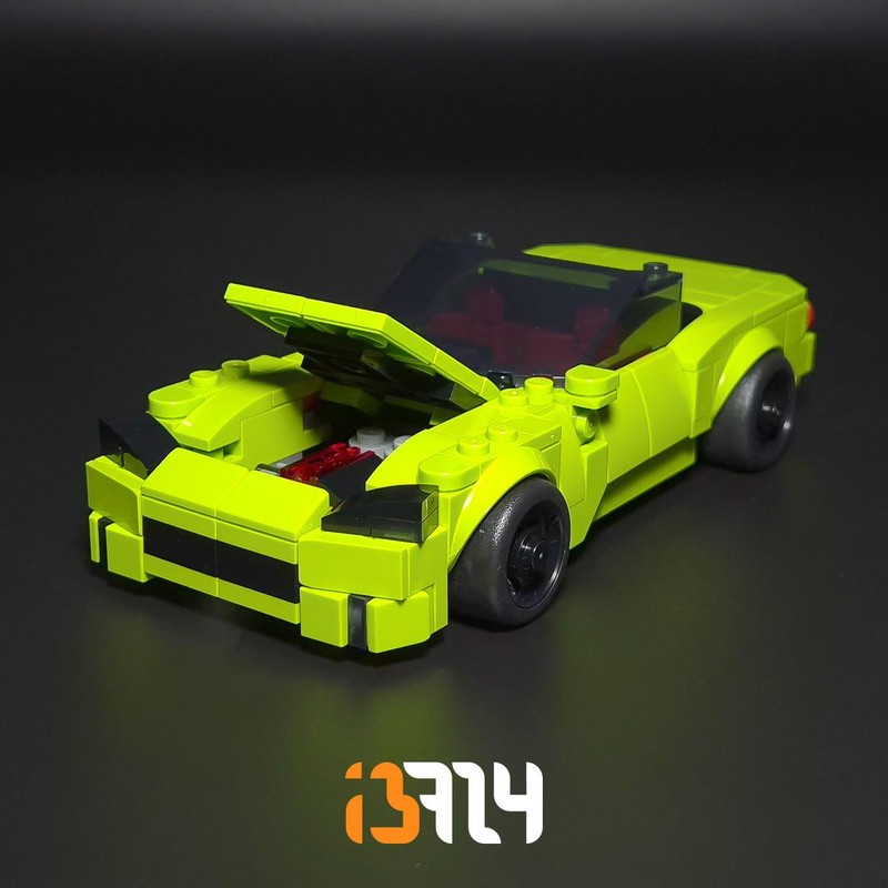 LEGO MOC 77237 Honda S2000 by ilyabuilder724 | Rebrickable - Build with ...