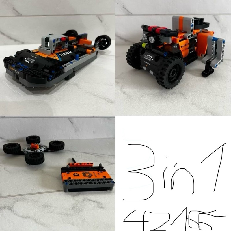LEGO MOC Lego 42166 3in1 by lovana.creations | Rebrickable - Build with ...