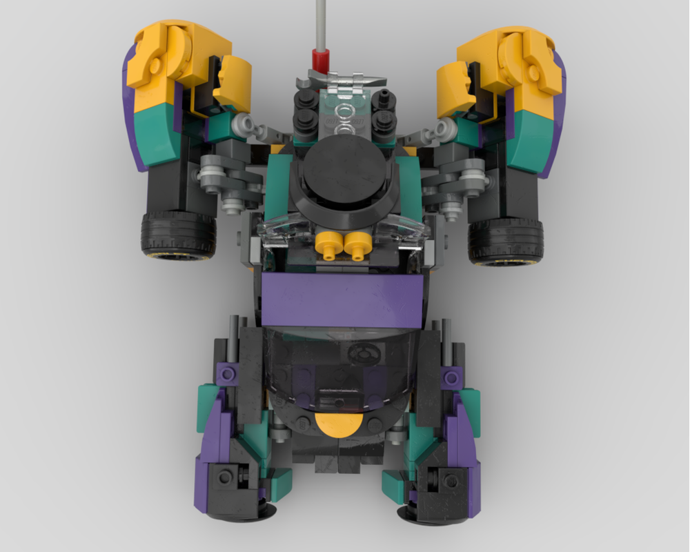 LEGO MOC-232031 Mag Level: Fire Hopper by Toltemic | Rebrickable ...