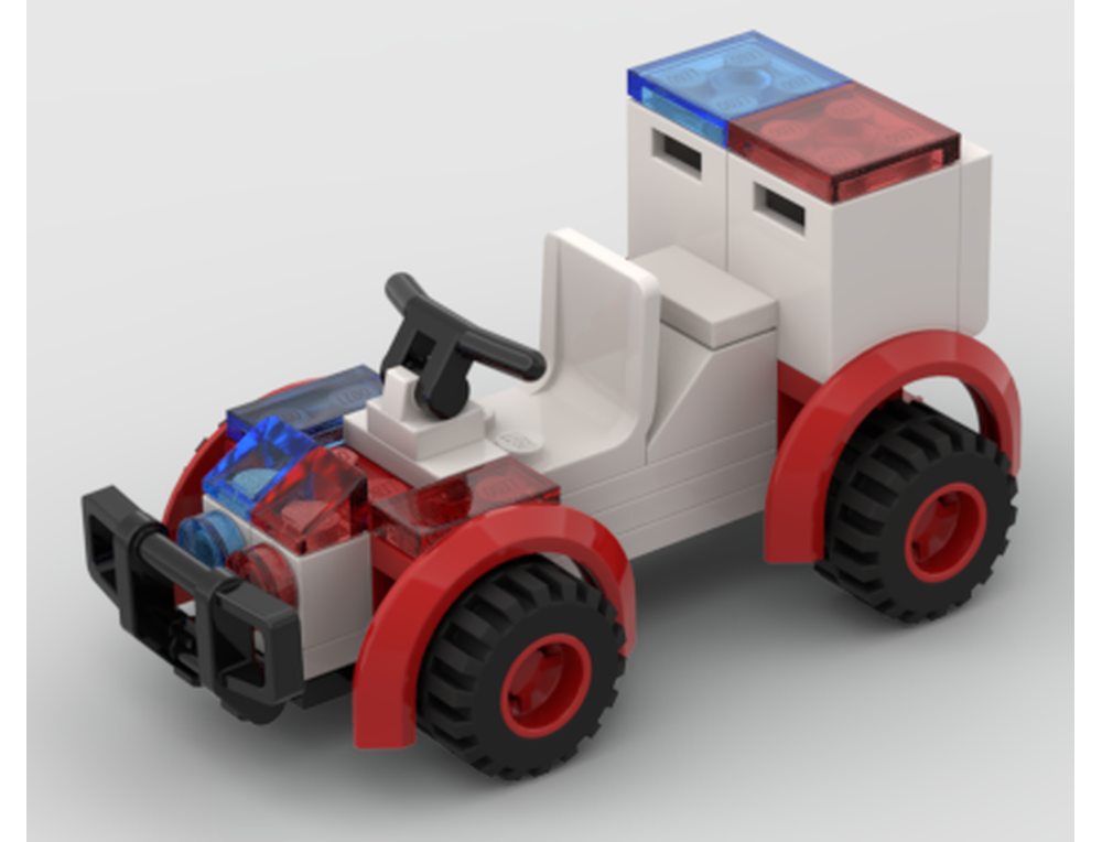LEGO MOC Rescue ATV with Boat and Trailer by StudSnapper | Rebrickable ...