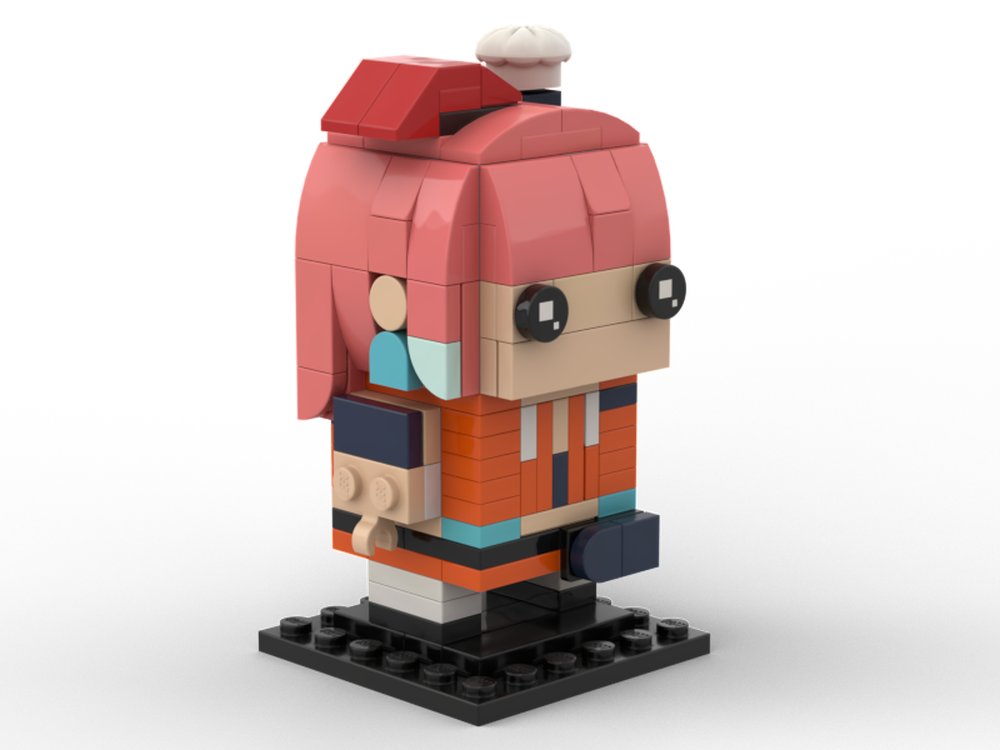 LEGO MOC Takanashi Kiara Brickheadz by Bricksy32 | Rebrickable - Build ...