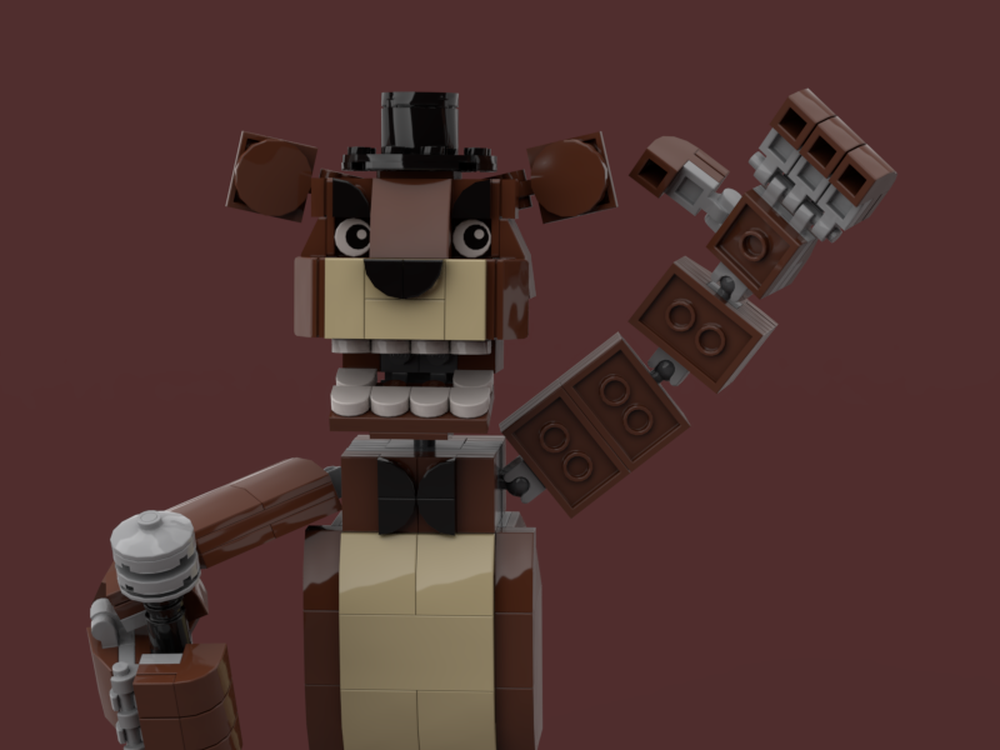 LEGO MOC-232059 Freddy Fazbear FNAF MOC by CzerstwyChleb | Rebrickable ...