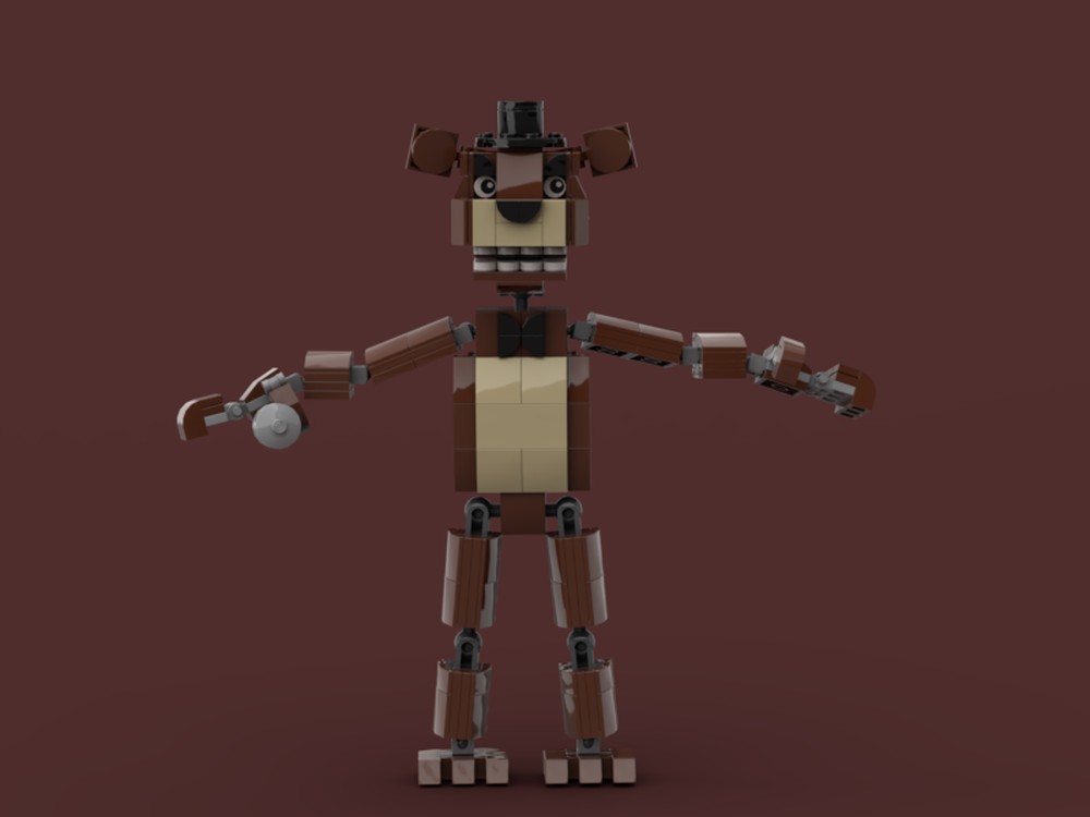 LEGO MOC-232059 Freddy Fazbear FNAF MOC by CzerstwyChleb | Rebrickable ...