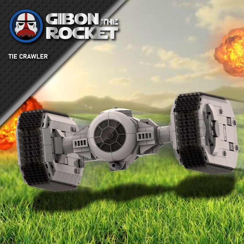 LEGO MOC TIE Crawler via. melnik.edits by GibonTheRocket | Rebrickable ...