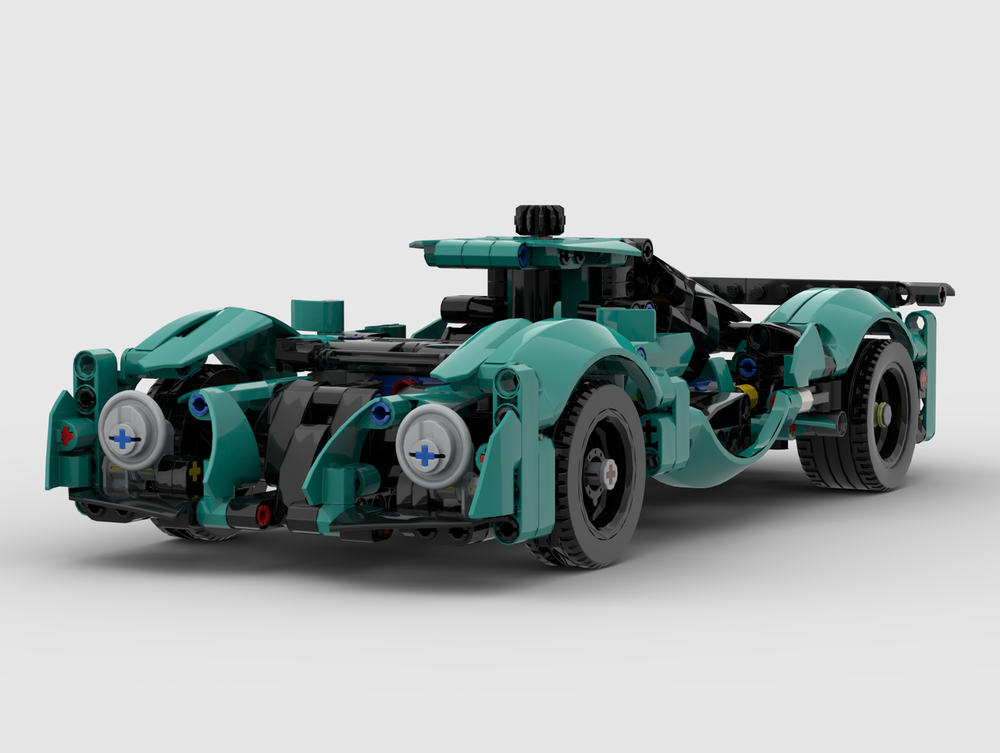 LEGO MOC Le Mans Racer by FreeModelBoy | Rebrickable - Build with LEGO